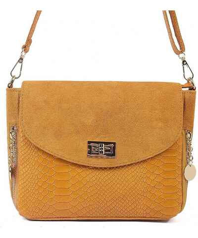 Ženske torbice S uzorkom Preko ramena boje senfa, Zimska sezona 2023 ...