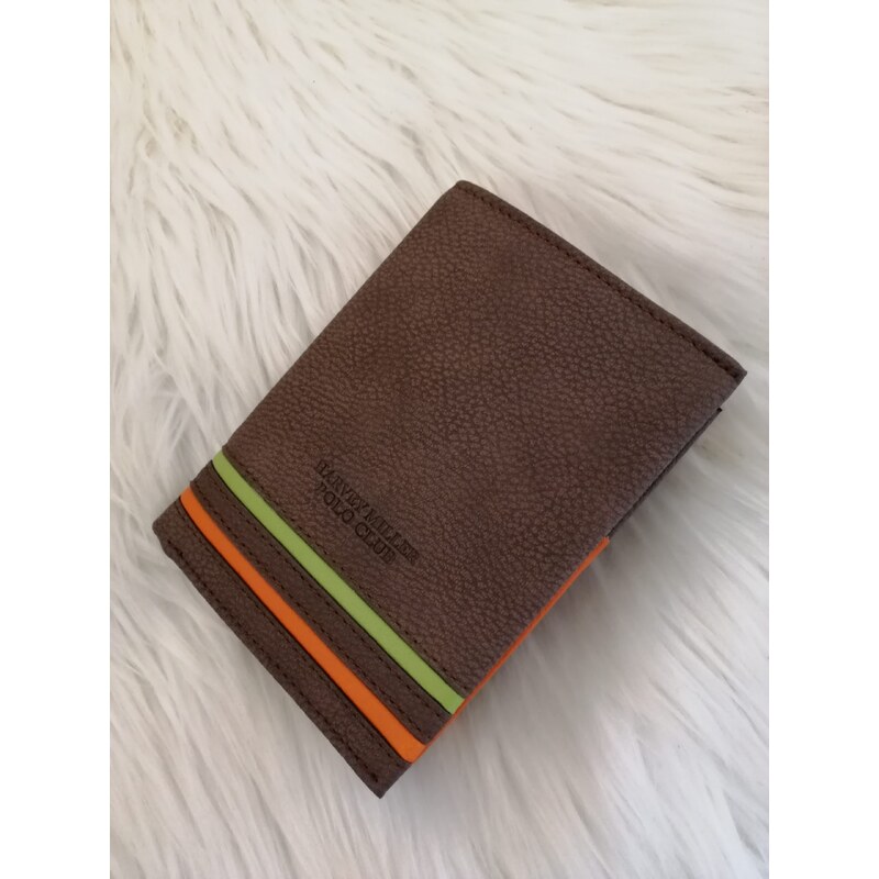 Luxor-exclusive Muški smeđi kožni novčanik Polo club - GLAMI.hr