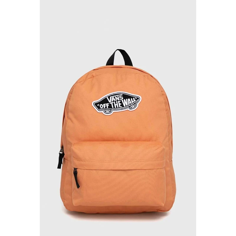 Ruksak Vans Realm za žene, boja: narančasta, veliki, jednobojni model ...