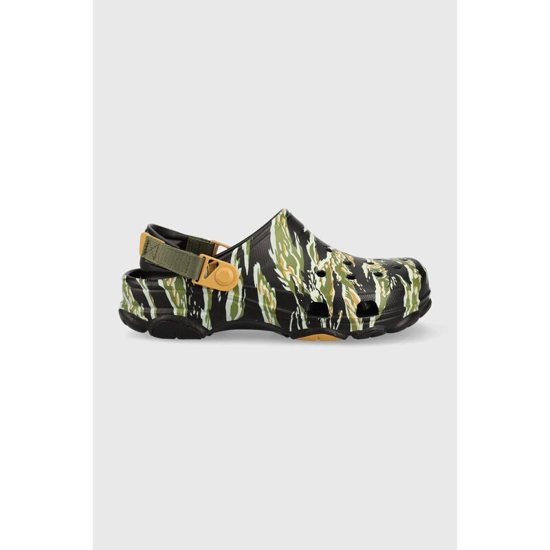 Natikače Crocs Classic All Terain Camo Clog za muškarce, boja: zelena ...