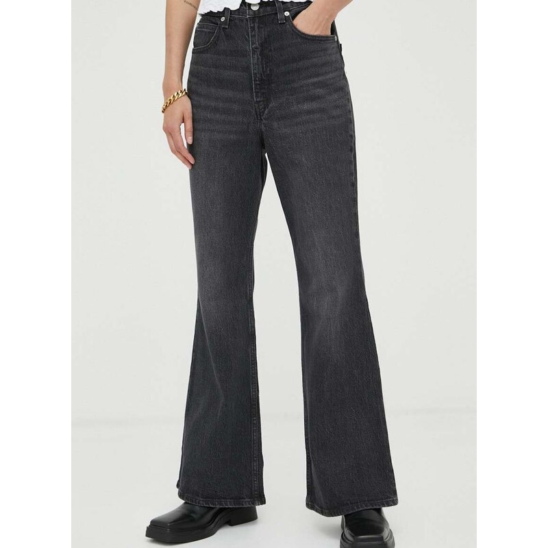 Traperice Levi's 70S HIGH FLARE za žene, visoki struk - GLAMI.hr
