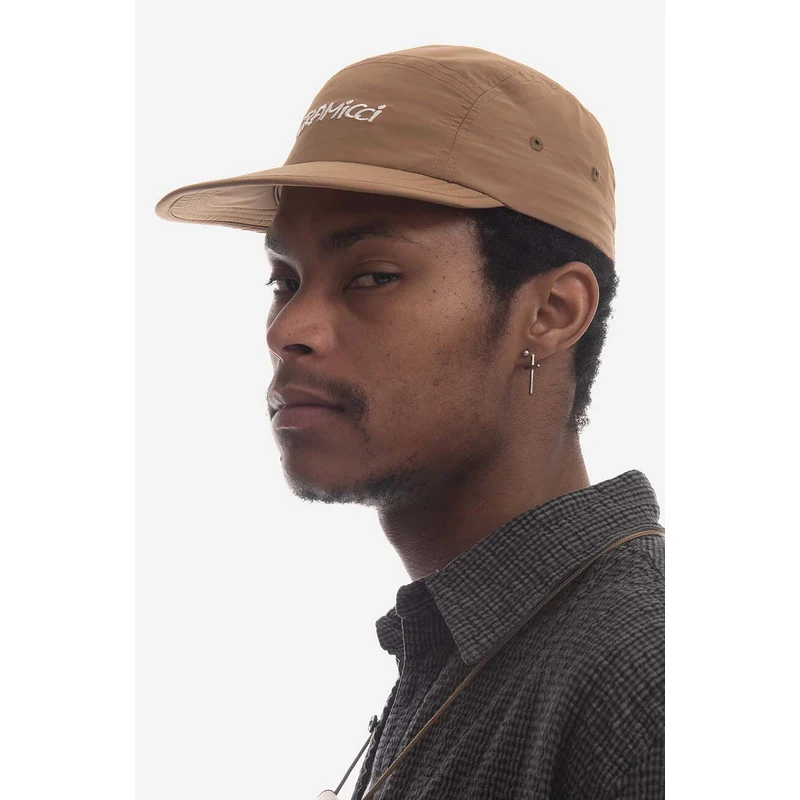 Kapa sa šiltom Gramicci Shell Jet Cup boja: bež, s aplikacijom, G2SA ...