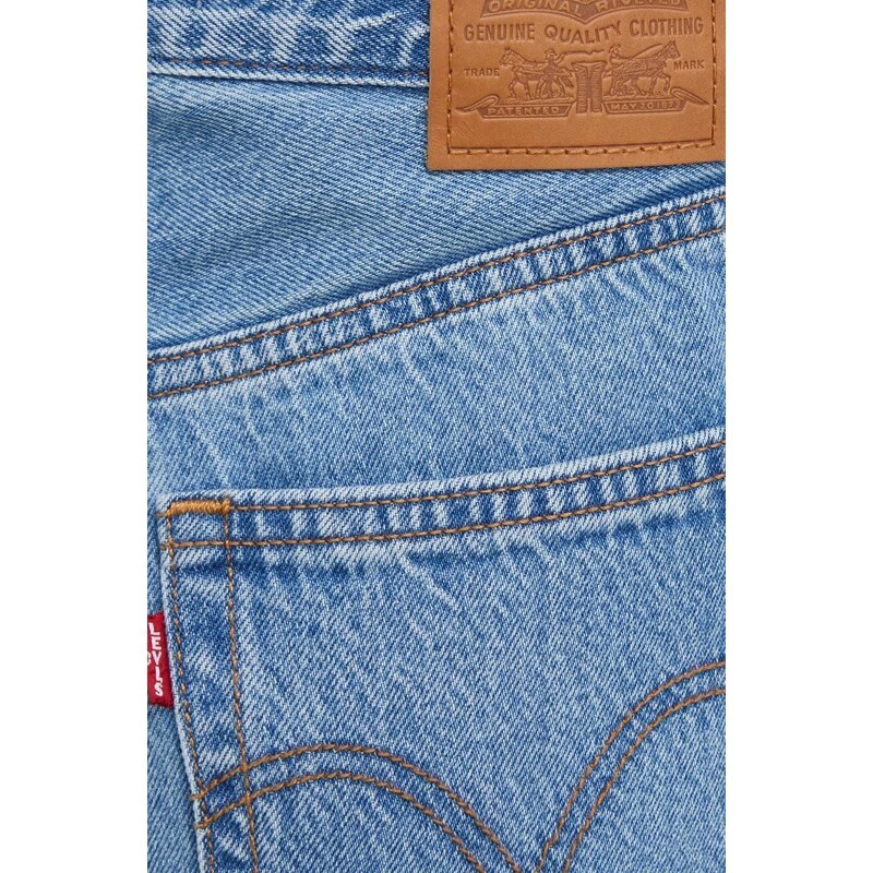 Traperice Levi's RIBCAGE STRAIGHT ANKLE za žene, visoki struk - GLAMI.hr