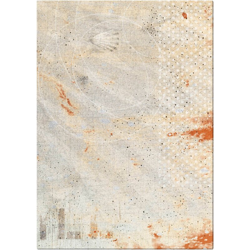 Jackie and the Fish Ultra tanki Dizajnerski Tepih Sandy Beach - GLAMI.hr