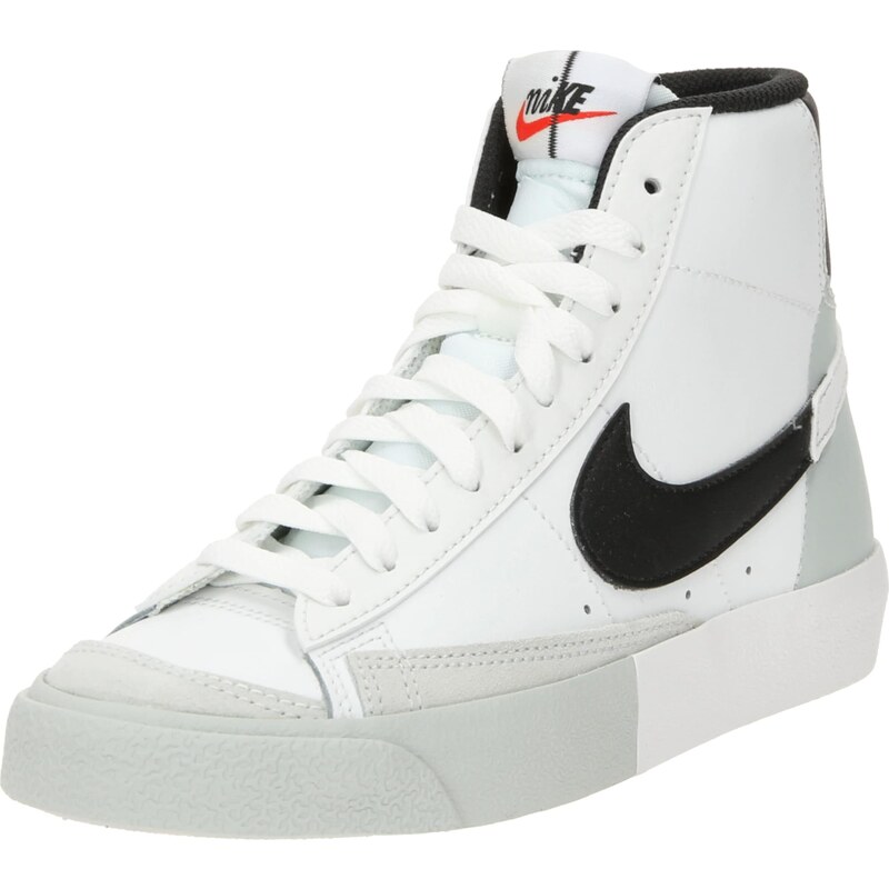 Nike Sportswear Tenisice 'Blazer Mid 77 SE' siva / svijetlo crvena ...