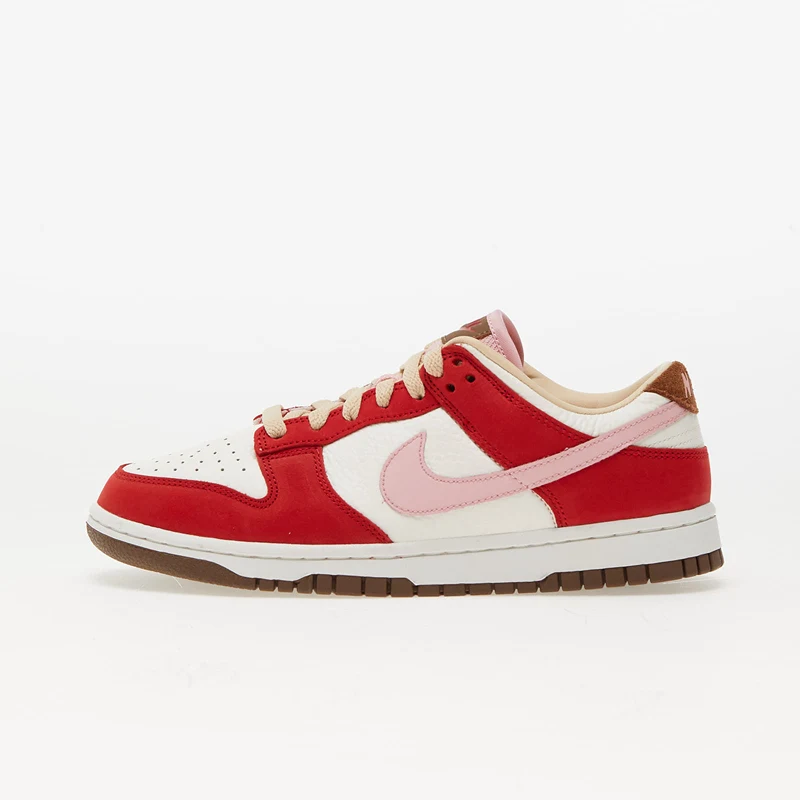 Nike W Dunk Low Premium Sport Red/ Sheen-Sail-Medium Brown - GLAMI.hr