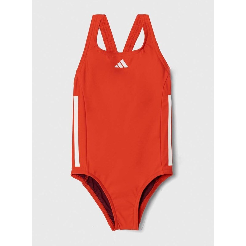 Dječji Jednodijelni Kupaći Kostim Adidas Performance Boja Crvena