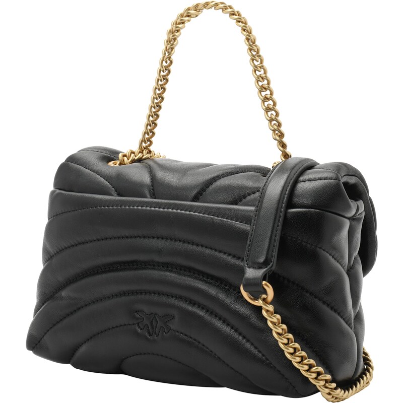 PINKO Torba preko ramena 'Love' zlatna / crna - GLAMI.hr