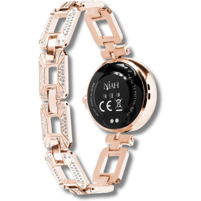 Lyra -Bella / Elegantan pametni sat / NIAH / Rose zlatna - GLAMI.hr