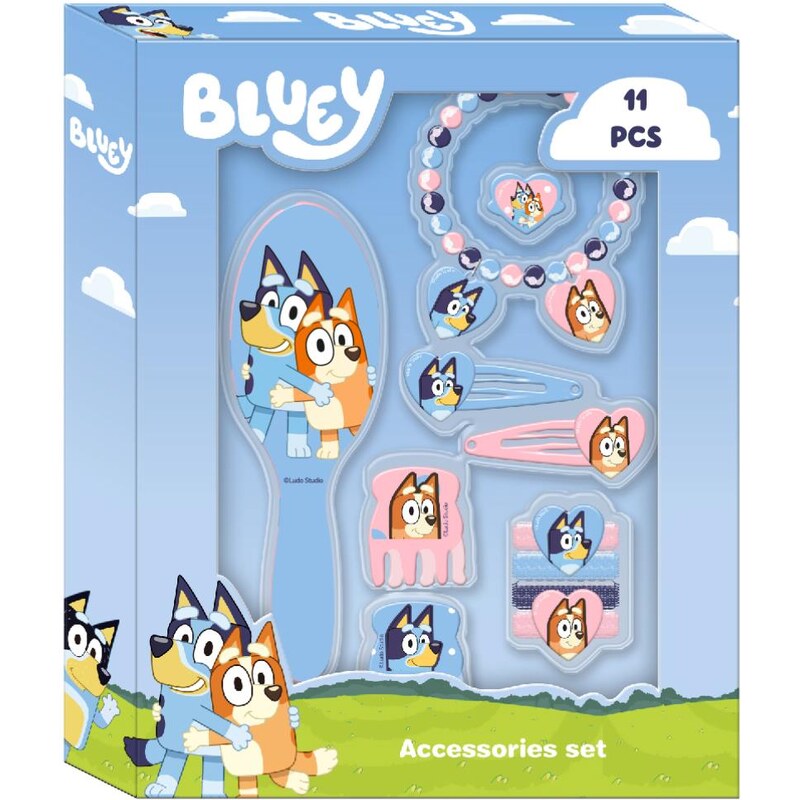 BEAUTY SET BOX ACCESSORIES BLUEY - GLAMI.hr